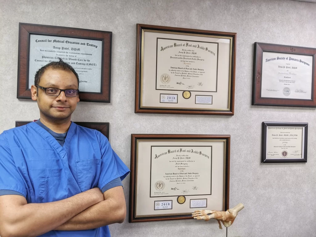 Podiatrist Anup Patel - Belleville Foot & Ankle Specialists ...